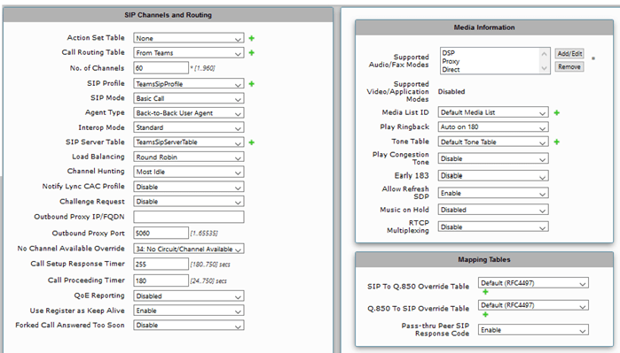 Teams: Direct Sip Routing / Sonus Ribbon / HowTo (Comment Faire ...