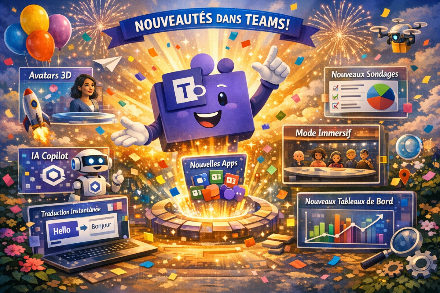 Nouveautés de Microsoft Teams | Microsoft Ignite 2025 – Travailler ensemble